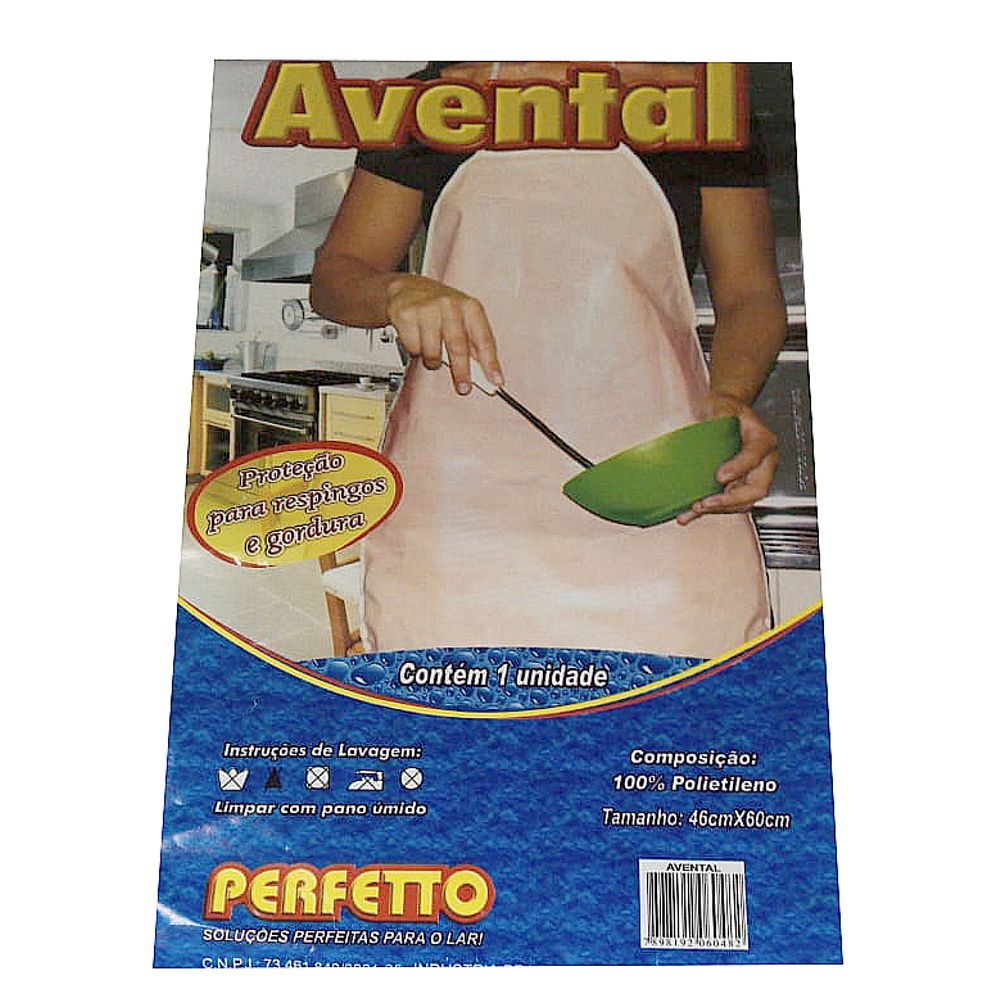 AVENTAL PLASTICO PERFETTO - Semaan Loja de Atacado Online